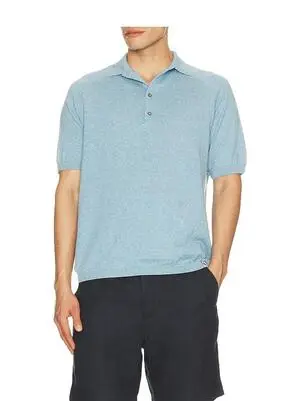 PEREGRINE Jones Polo In Baby Blue - Ocean
