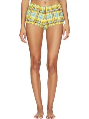 Solid & Striped The Mimi Short - Multi Plaid