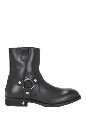 DUKE + DEXTER Harley Biker Boots - Black