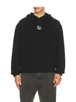 KHALHON Club Emblem Hoodie - Black