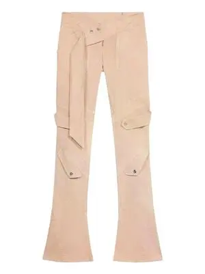 Blumarine Panelled Trousers - Neutrals