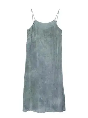 UMA WANG Anaya Slip Midi Dress - Blue