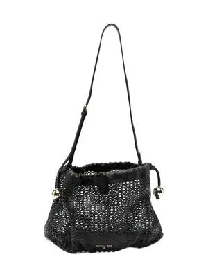 PATRIZIA PEPE Perforated Shoulder Bag