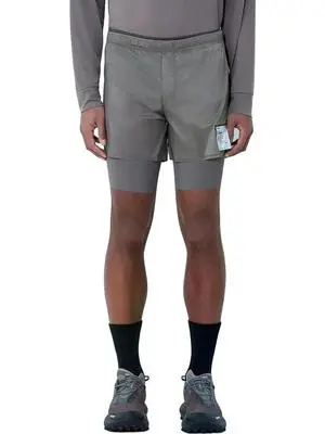 Satisfy Techsilk 8 Track Shorts - Brown