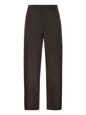 A.p.c. Cotton Trousers - Brown