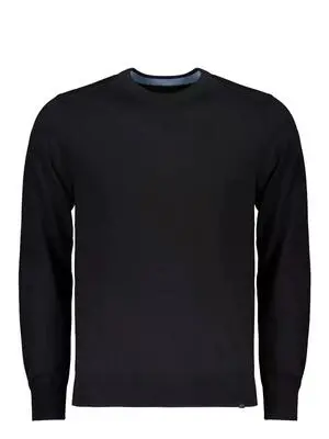 Paul & Shark Long-sleeve Round-neck Sweater - Black