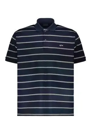 Paul & Shark Short-sleeve Polo Shirt - Blue