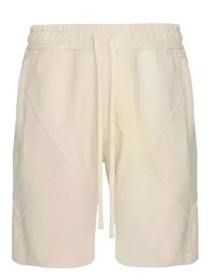 HAMZA Diamond Track Shorts Neutrals
