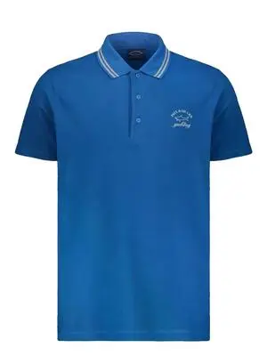 Paul & Shark Short-sleeve Polo Shirt - Blue