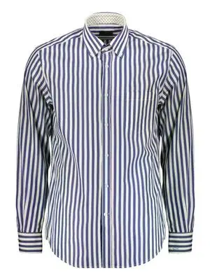 Paul & Shark Striped Long-sleeve Shirt - Blue