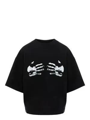 HAMZA Printed T-shirt - Black