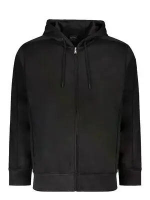 Paul & Shark Hooded Zip Sweater - Black