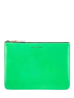 Comme Des Garçons Zip Wallet - Green