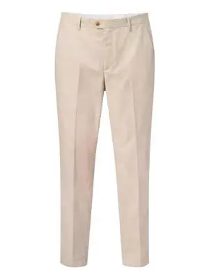 FRANZESE COLLECTION FRANZESE COLLECTION Stefano De Martino Flat-Front Trousers Neutrals