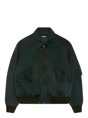 A.PRESSE Pocket Zip Jacket - Green
