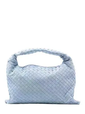 BOTTEGA VENETA Bottega Veneta Small Suede Intrecciato Hop Hobo Bag