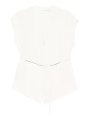 PHILIA LOFT Drawstring Waist Gilet