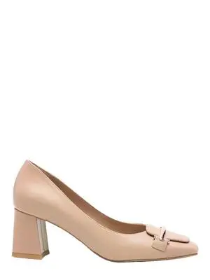 SERGIO MORETTI FIRENZE Square-toe Pumps - Neutrals