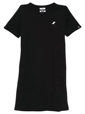 AGNES B. Pique Dress - Black