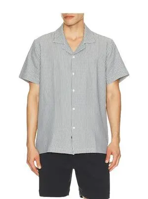 Rails Amalfi Camp Collared Shirt In . Also - Navy