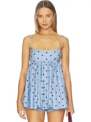 STONE COLD FOX X Revolve Florence Top - Blue