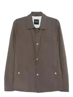 BARBA NAPOLI Tyler Buttoned Jacket - Grey