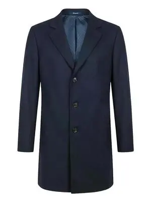 DRUMOHR Single-breasted Coat - Blue