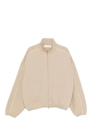 Fear Of God Modern Fit Fleece Track Jacket - Brown