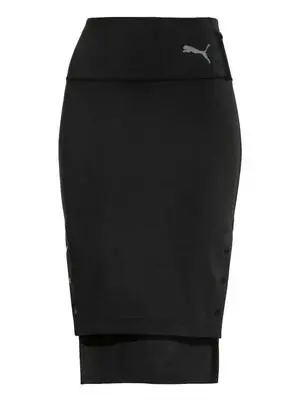 PUMA Straight Skirt With Elastic Waist - Black