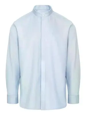 HAMZA Thom Striped Shirt - Blue