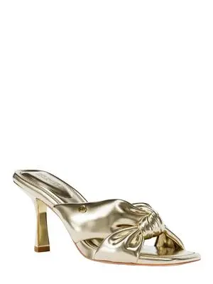 Michael Kors Elena Metallic Sandal - Gold