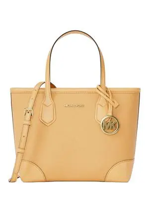 Michael Kors Leather Convertible Tote Bag - Yellow