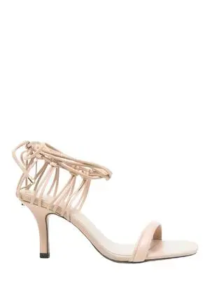 Patrizia Pepe Leather Sandals - Neutrals