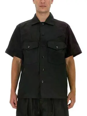 Needles Flap-pocket Shirt - Black