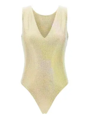 TWENTY FOURHAITCH Urano V-neck Body - Neutrals