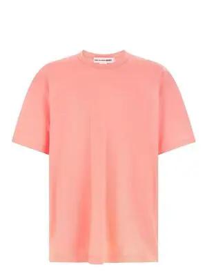 Comme Des Garçons Logo Print T-shirt Pink