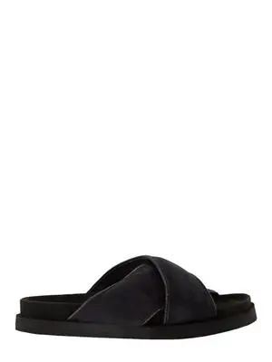 Fabiana Filippi Suede Sandals - Blue
