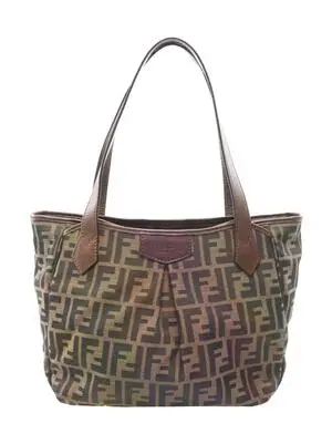 Fendi Zucca Tote Bag - Brown