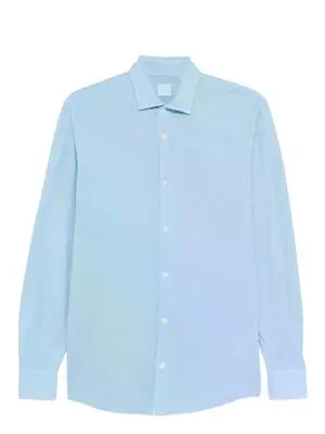 Fedeli Buttoned Shirt - Blue