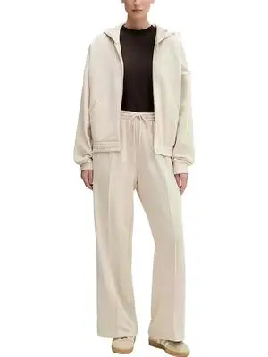 Adidas Embroidered Drawstring Tracksuit - Neutrals