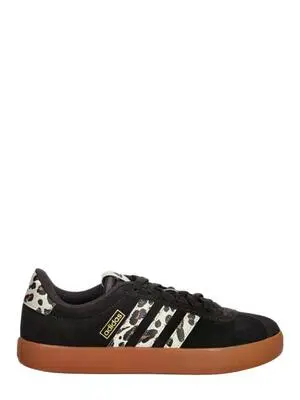 Adidas Vl Court 3.0 Animal-print Sneakers - Brown