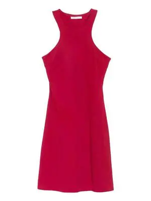 Patrizia Pepe Racerback Mini Dress - Red