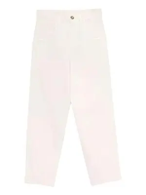 Eleventy Belt-Loop Trousers Neutrals