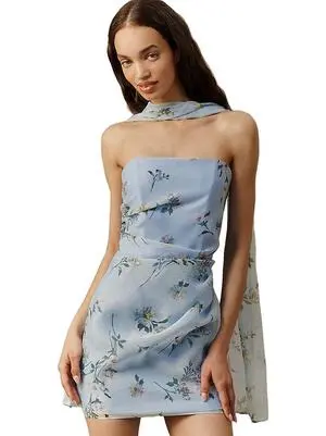 Katie May Roux Mini Dress - Misty Blue