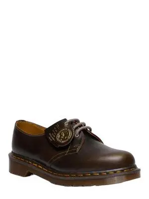 Dr. Martens 1461 Made In England Classic Calf Leather Shoes Gray