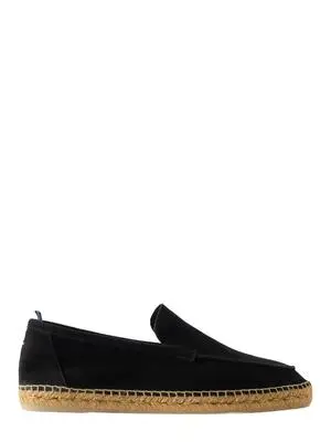 CastaÑer Nino Suede Espadrilles - Black