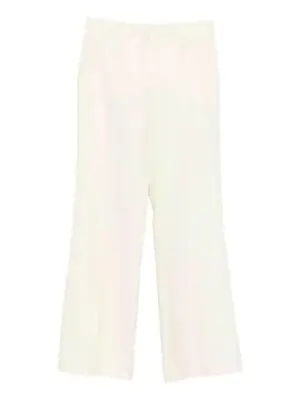 Alberto Biani Wide-leg Trousers - Neutrals
