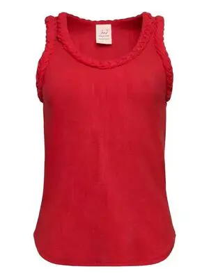 Cinq À Sept Braided Tank Top - Red