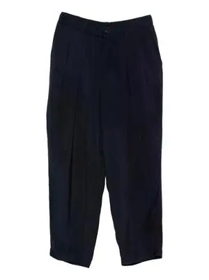 Giorgio Armani Pleated Trousers - Blue