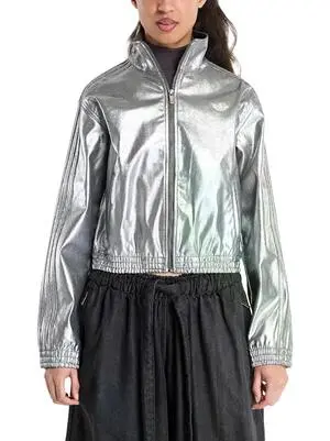 Adidas Firebird Track Top - Silver